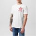 Replay | Men's Moto Square Logo Regular Fit T-Shirt | 011 White ...