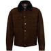 Boss | Men's Mahdi Shearling Jacket | Dark Brown | SportsDirect.com