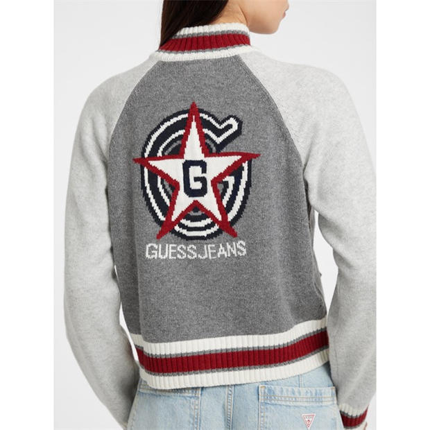 Guess Guess Zip Intarsia Ld54 | SportsDirect.com USA