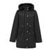 Miso | Women's Full Zip Hooded Long Sleeve 2 Pockets Parka | Parka ...
