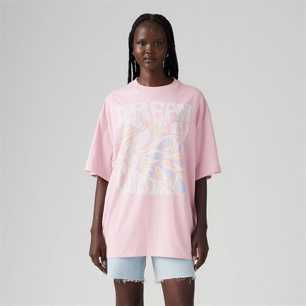 Levis | Levis Graphic Short Stack Tee Dream | Fragrant Lilac ...