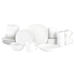 Waterside | 30 Piece White Everyday Dinner Set | White | SportsDirect.com
