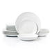 Waterside | 18pc White Everyday Round Dinner Set | White | SportsDirect.com