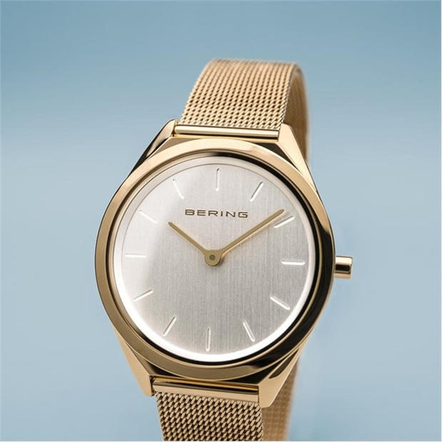 Bering Slim Stainless Steel Classic Analogue Quartz Watch ...